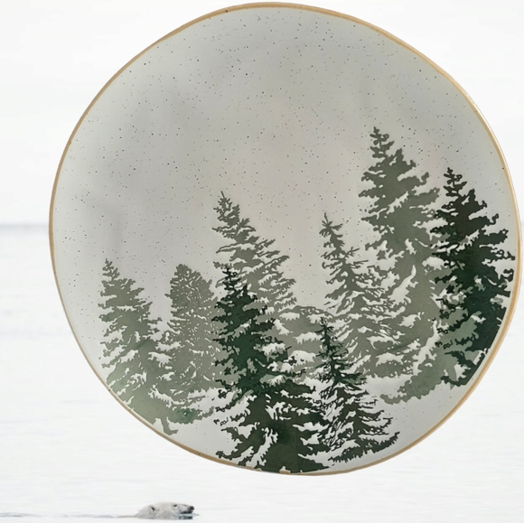 Eli + Ana | Dining | Eli Ana Forest Woods 5 Ceramic Dinner Plate ...